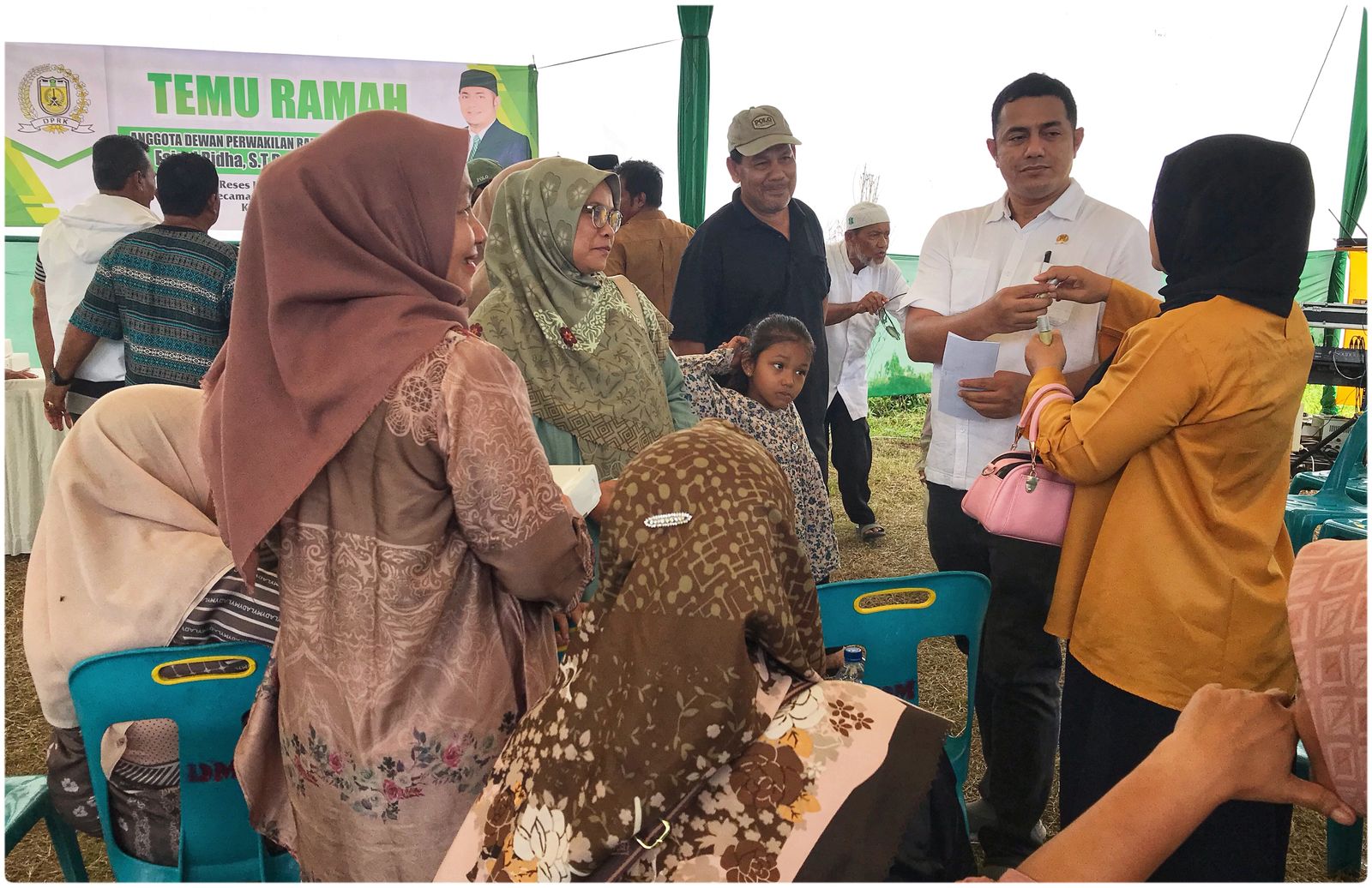 Faisal Ridha Tampung Aspirasi Warga Soal UMKM, Drainase Hingga Lampu Jalan